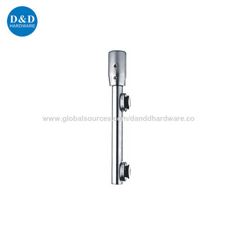 Stainless Steel Glass Door Fittings Pivot Pole With Single Point Fixing ...