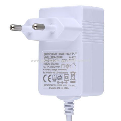Buy China Wholesale Myixi Factory Power Adapter 12v 1a Power Supply Eu ...