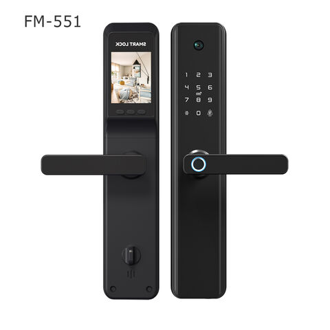 Wifi Digital Door Lock For Wooden Door, Smart Door Lock With Camera, 3d ...