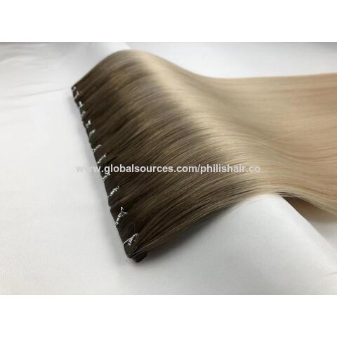 Supplier Injected Tape Hair Extensions Russian European Invisible Tape ...