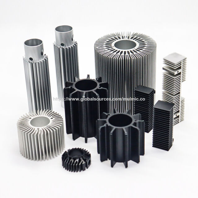 Custom Cnc Machining Aluminum Heat Sink High Power Industry Heat Sink ...