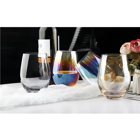 Hot Sale Customized Glass Wine Cup Wine Goblet Crystal Wine Glasses ...