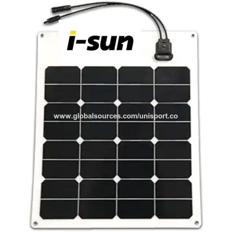 Panel Surya Monokristal Fleksibel 50 Watt Efisiensi Tinggi | Global Sources
