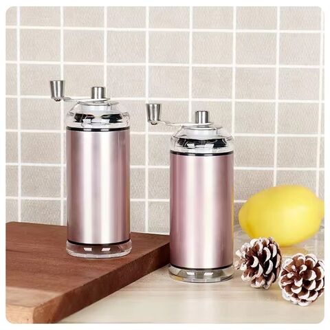 New Home Portable Coffee Grinder Hand-operated Powder Bean Mill ...