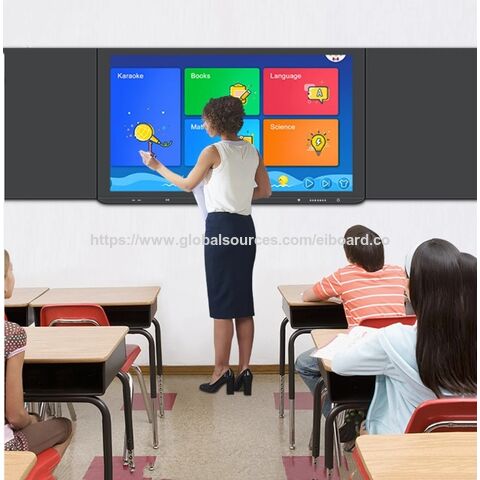 Compre Tablero Plano Interactivo Elegante Interactivo Electrónico De La ...