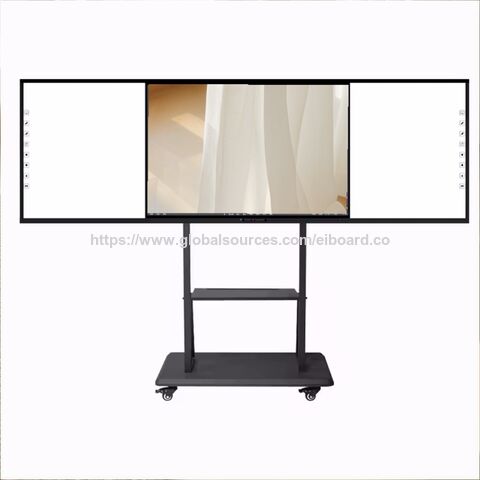 Papan Tulis Interaktif Pendidikan Multi Sentuh Eiboard 75/85/98 Inci ...
