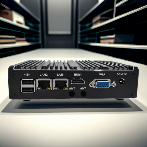 Supplier Industrial Mini Pc J4125 Ddr4 2 Lan Industrial Computer ...