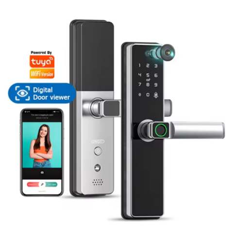 Outdoor Smart Fingerprint Digital Safe Door Lock For Home Electronic ...