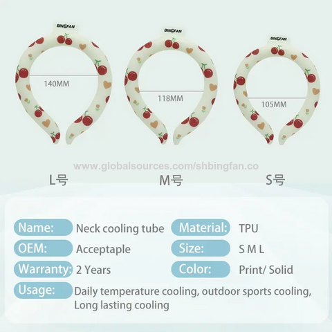 Wholesale Tpu Motorcycle Golf Neck Cooler Portable Pcm Cooling Neck ...