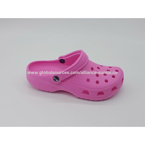 Factory Direct High Quality China Wholesale Garden Clogs Eva Flat ...