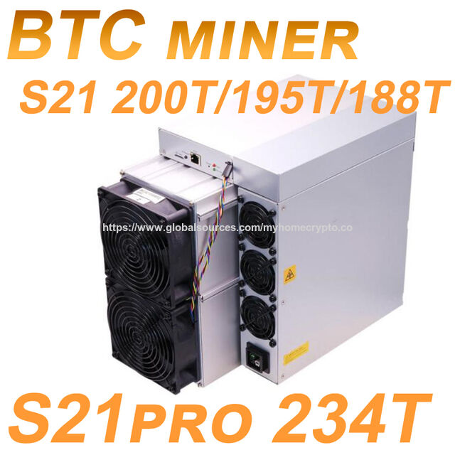 Bulk Buy China Wholesale Wholesale Factory Price Btc Miner S21 200t ...