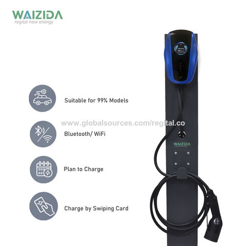 7kw Single Phase Wall Box Ev Charger 32a Electric Car Charger Ac ...