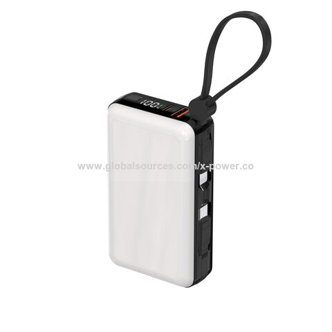 Hot Sell Portable Charger Power Banks 10000mah With Lanyard Built-in ...
