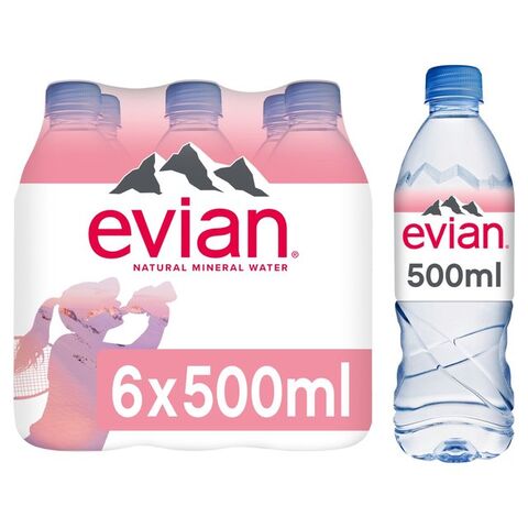 Evian Natural Spring Water (1.5l / 12pk) + Natural Spring Water + Buy ...