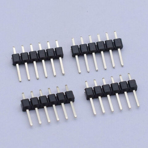 Buy China Wholesale 6pin 2.54mm Single Row Straight Insert Pin Header ...