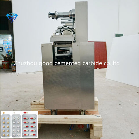 Al-al Or Al-pvc Tablet Capsule Blister Packainging Machine ...