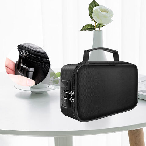 Fireproof Document Bag With Lock Silicone Glass Fiber Travel Waterproof ...