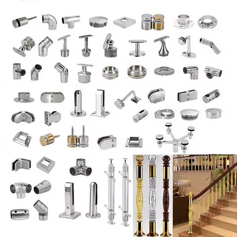 Handrail Accessories Die Cast 304 316 Stainless Steel Balustrades ...