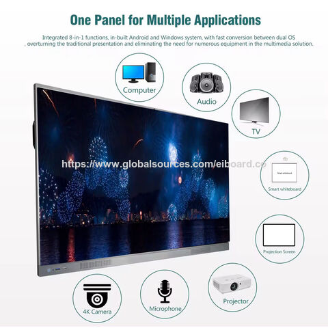 Buy China Wholesale 4k Multi-function Led Interactive Whiteboard Touch ...