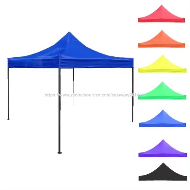 Outdoor Waterproof Canvas Roof Portable Pop-up Shop Tent 2x3 ...