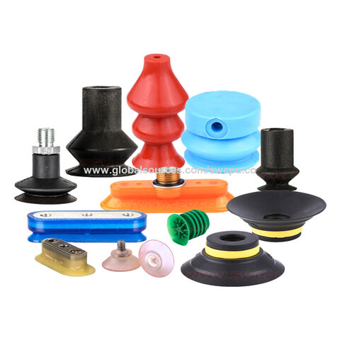 Jiangzhi Factory Molded Custom Rectangle Flat Heavy Rubber Suction Cup ...