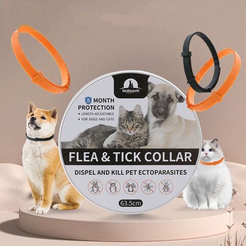 Pin Silicone Pet Cat Collar Repellent Lice Mosquitoes Aluminum Box Pet ...
