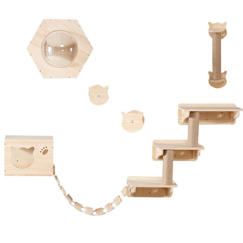 All-in-one Cat Entertainment Center: Climbs, Scratches, & Naps - Buy ...