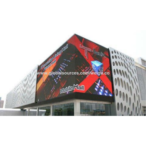 Led Display Billboard Fixed Outdoor Led Screen P6 960*960, Led Display ...
