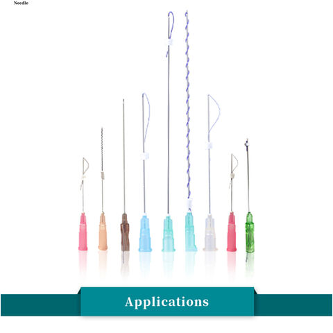 Korean Pdo Pcl Plla Threads Mono Blunt W 30g13mm25mm For Under Eye Bag ...