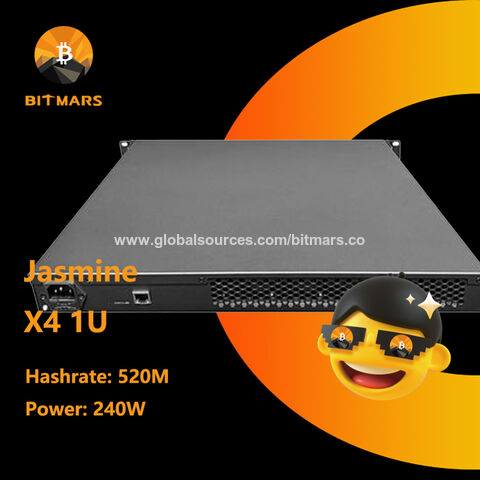 High Quality Jasminer X4 1u Ethash Eth Miner Server Ethereum Mining Machine Factory Direct Fast ...