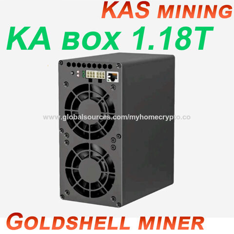 Bulk Buy China Wholesale Kas Coin Miner Goldshell Ka Box 1.18t Iceriver Ks5l 12t Ks3m 6t Ksmax ...