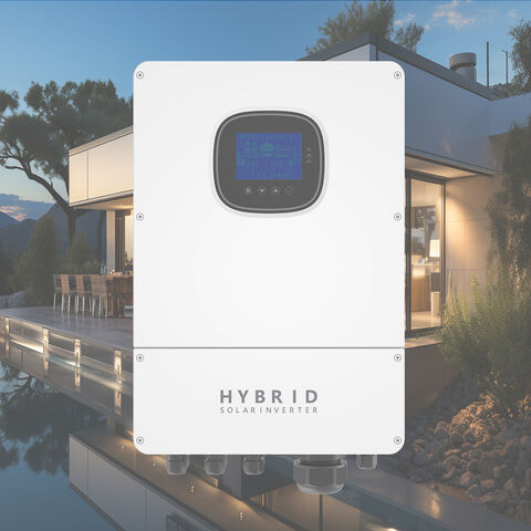 Factory 5000w Solar Inverter On/off Grid Solar Systems 48vdc Battery ...