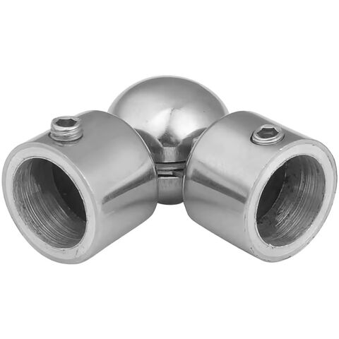 Adjustable Round Tube Handrail Connector Stainless Steel Elbow Joint ...