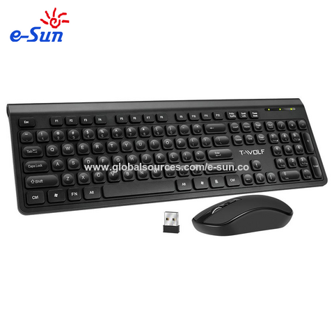 Bulk Buy China Wholesale Keyboard And Mouse Combo With 104 Keys 2.4ghz ...