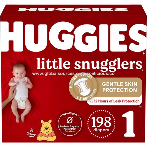 Wholesale Huggies Size 1 Diapers, Little Snugglers Diapers, Size 1 (8-14 Lbs), 198 Ct (6 Packs ...
