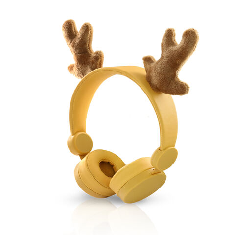 Deer Wired Headphone For Kids 85db Volume Limiting Children Magnetic ...