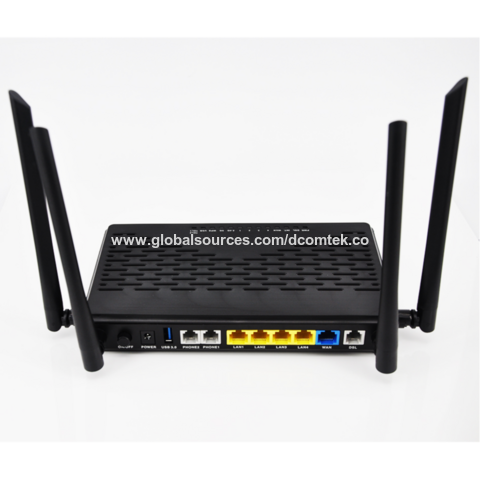 Bulk Buy China Wholesale 2.4g/5g Dual-band Wireless Router , 1200mbps ...