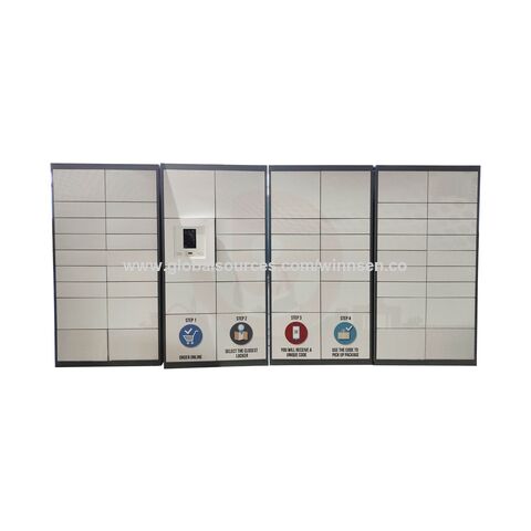 Smart Post Parcel Mailbox Delivery Locker Boxes For Campus School ...