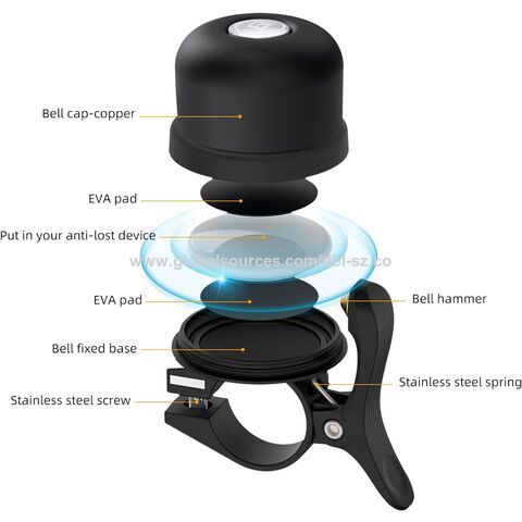 Airtag Holder Bike Mount Bike Bell For Apple Airtag Hidden Bike Gps ...