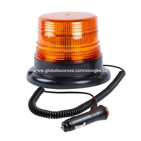 12v -80v Led Emergency Warning Light Flashing Beacon Lamp With Strong ...