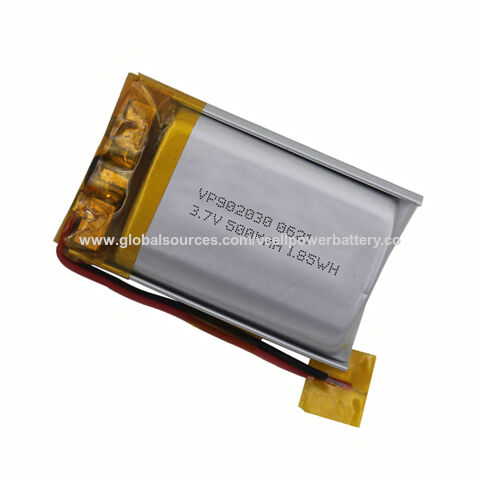 Wholesale 902030 Rechargeable Battery 3.7v Li-polymer Lipo Battery ...