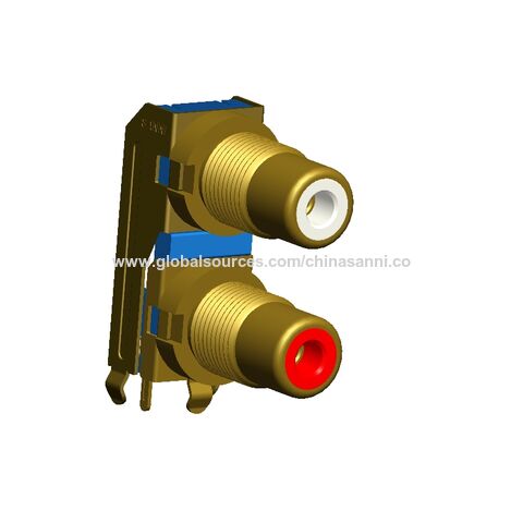 High Quality Rca Connector Jack , Female Jack Audio Input And Output ...