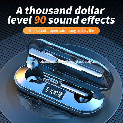 Led Display Handsfree Bt V5.2 Touch Control Tws Wireless Earbuds Noise ...