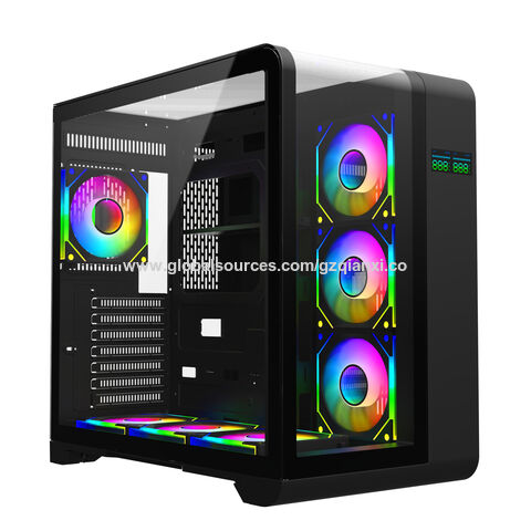2024 High-end Computer Gamer Case 270 Full View Curved Tempered Glass ...