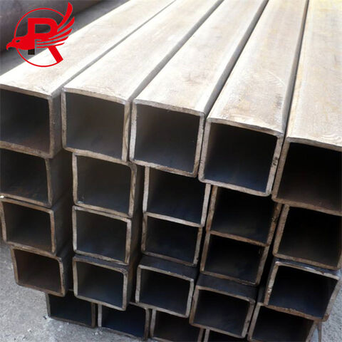 A500 300mm 3x3 4x4 Inch Black Mild Steel Square Pipe Iron Tube Carbon ...