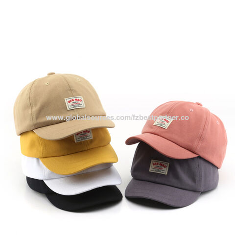 Custom Short Flip Upward Soft Brim Baseball Cap Hat - Buy China ...