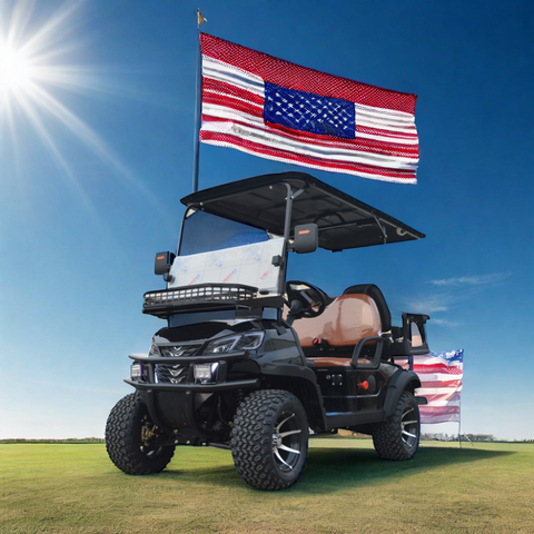 Electric Golf Cart Off-road Electric Motorized Golf Cart 2 4 6 Seater ...
