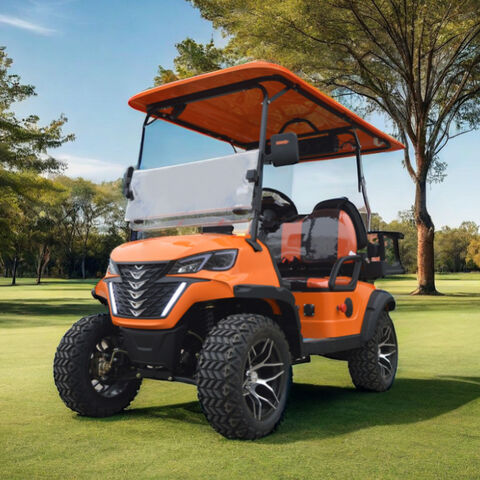 Golf Cart 2+2 Seats Golf Car Battery Predator H2+2 4 Seater Golf Cart ...