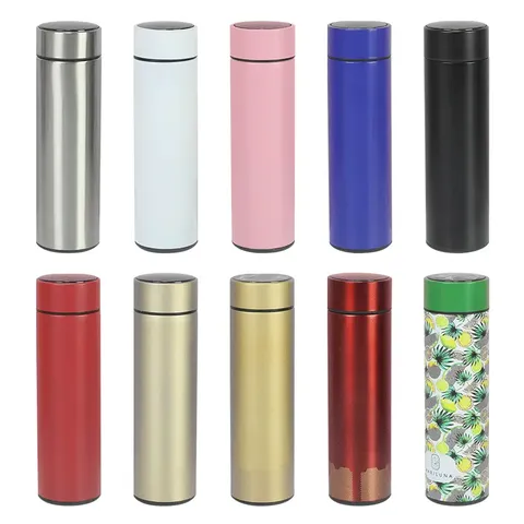Single Wall Stainless Steel Water Bottle Termos 304 Insulated Vacuum ...