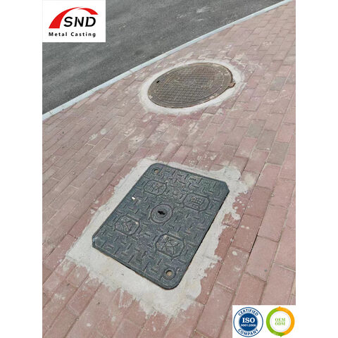 Ductile Iron Sewer Drain Cover Ditch Check Manhole Cover Kitchen ...